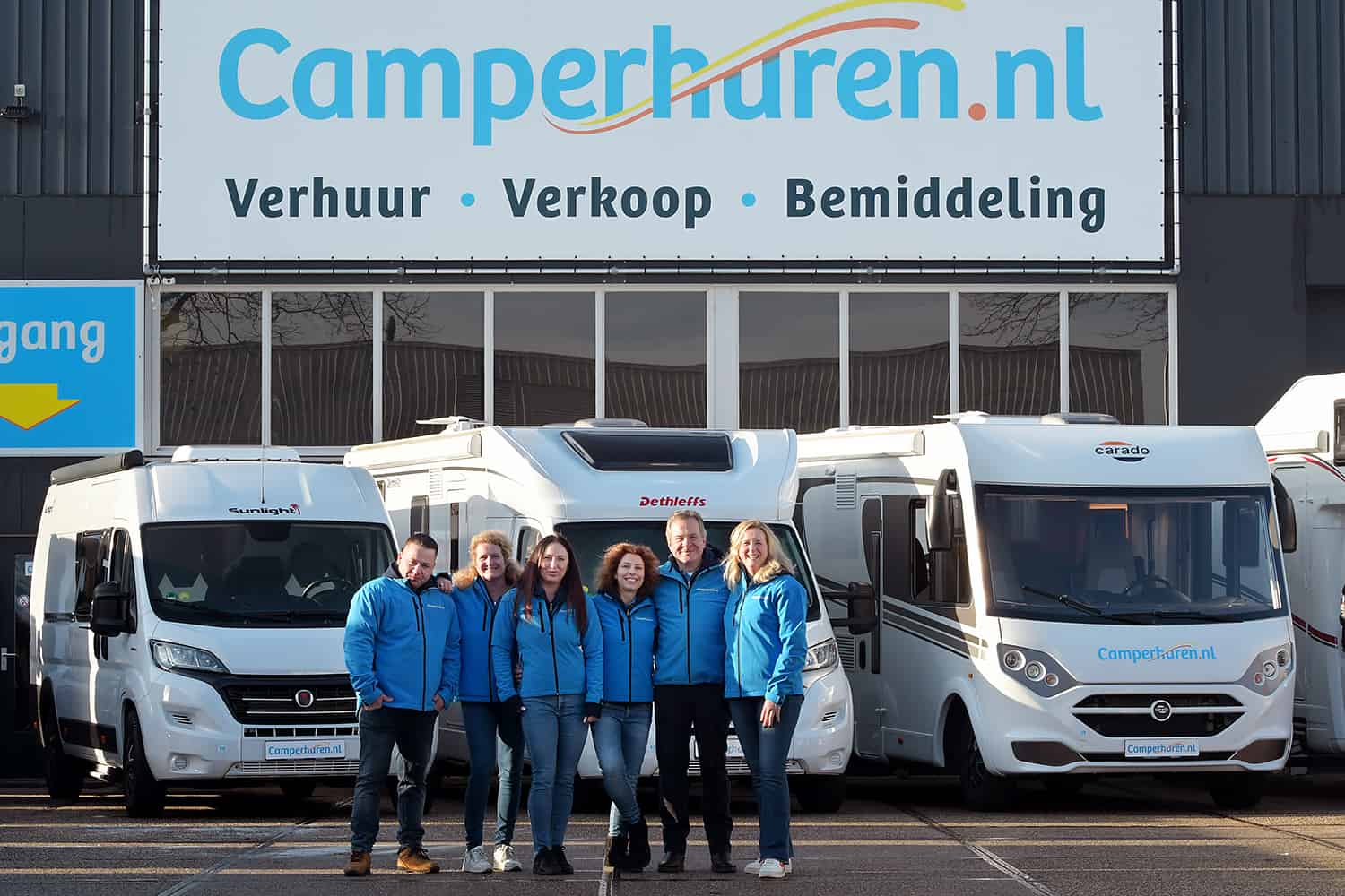 Camper huren én kopen doe je bij Camperhuren.nl